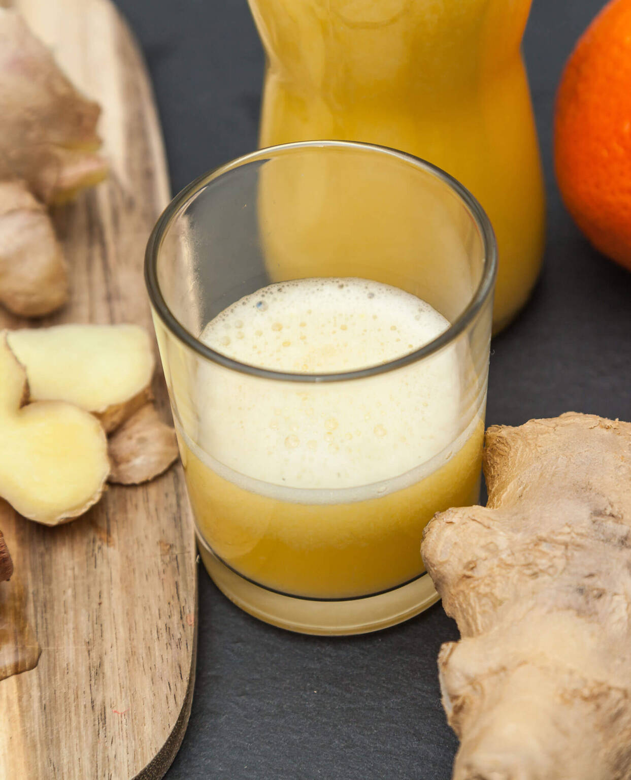 Immune booster Ingwer Shot ᛜ Hotel Magdalenahof